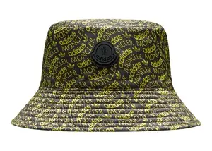 Moncler X Adidas Originals Bucket Hat - Black & Green