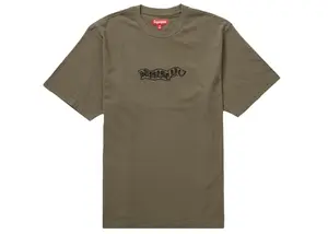 Supreme Banner Short Sleeve Top - Olive