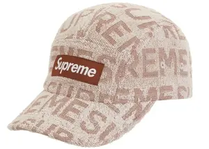 Supreme Terry Camp Cap - Beige