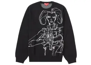 Supreme Aeon Flux Sweater - Black