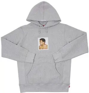 Supreme Ali/warhol Hooded Sweatshirt - Grey