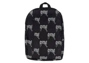 REVENGE Allover Logo Backpack - Black