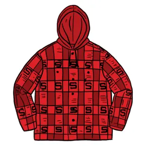 Supreme Checked Sweatshirts Hoodies For Men
