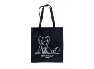 KAWS Holiday Limited Companion Tote Bag - Navy Blue