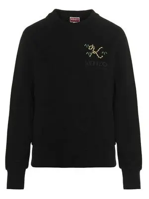 Kenzo Logo Sweatshirts Hoodies For Women