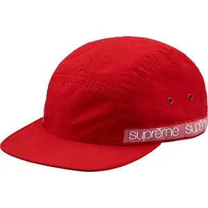 Supreme Tonal Taping Camp Cap - Red