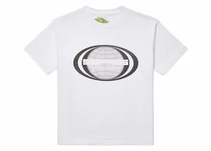SP5DER Jumbo Globe Tee Shirt - White