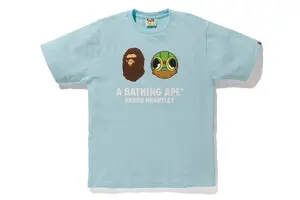 BAPE X Hebru Brantley 4 Tee Shirt - Light Blue