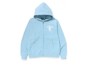 A BATHING APE College Relaxed Fit Full Zip Hoodie