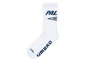 PALACE X Umbro Training Sock - White