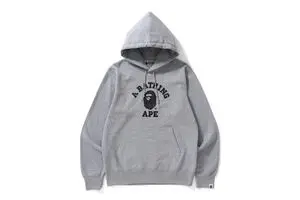 A BATHING APE College Pullover Hoodie