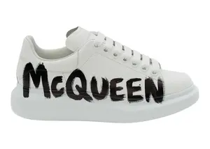 Alexander McQueen Oversized Graffitiin Sneakers