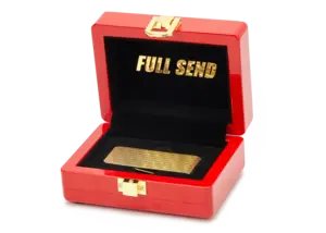 FULL SEND Money Clip - Gold