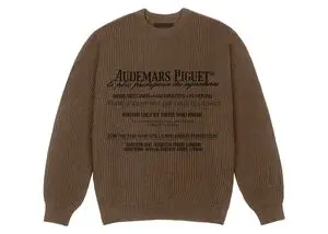 TRAVIS SCOTT Cj X Audemars Piguet Knitted Sweater