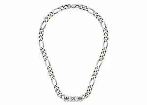 Gucci X Adidas Gourmette Chain Necklace - Silver