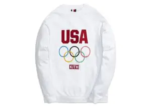 Kith For Team Usa Classic Crewneck Sweatshirt - White