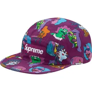 Supreme Gonz Heads Camp Cap - Plum
