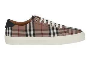Burberry Check Print Low-top Sneakers