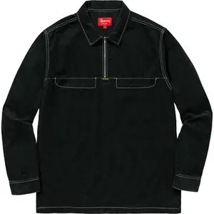 Supreme Corduroy Half Zip Shirt