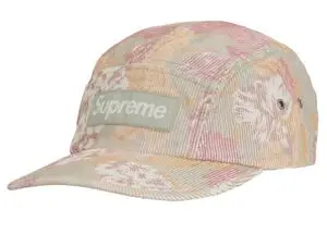 Supreme Corduroy Camp Cap
