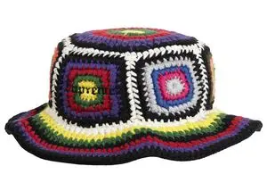 Supreme Crochet Crusher Hat - Multicolor