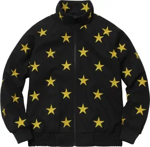 Supreme Stars Zip Stadium Jacket - Black