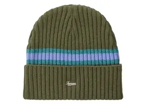 Supreme Stripe Cashmere Beanie