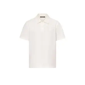 LOUIS VUITTON Poplin Polo Shirt With Embroidered Patch