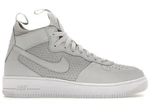 Nike Force 1 Ultraforce Mid Sneakers - Pure Platinum