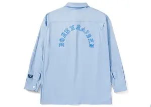 Nike Sb Born X Raised Oversized Chambray Button Up Shirt
