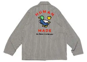HUMAN MADE Hickory Coverall Jacket - Indigo