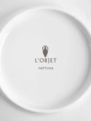 L'Objet Neptune Porcelain Soup Plate