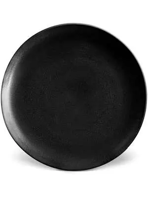 L'Objet Terra Porcelain Charger Plate - Black