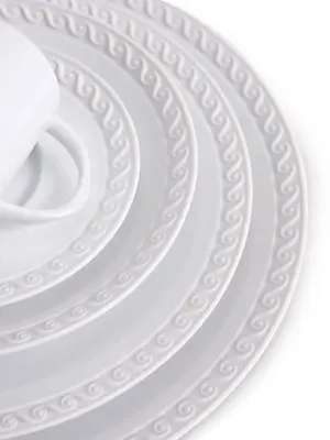 L'Objet Neptune Espresso Cup And Saucer - White
