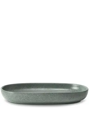 L'Objet Small Terra Porcelain Platter - Green