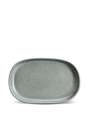 L'Objet Small Terra Porcelain Platter - Green
