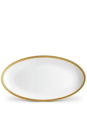 L'Objet Neptune Large Oval Platter - White
