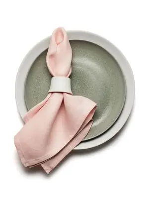 L'Objet Terra Porcelain Charger Plate - White