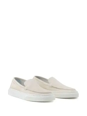 Woolrich Suede Slip-on Loafers