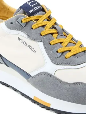 Woolrich Panelled Low Top Sneakers - Grey