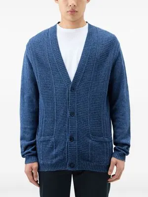 Woolrich Ribbed-knit V-neck Cardigan