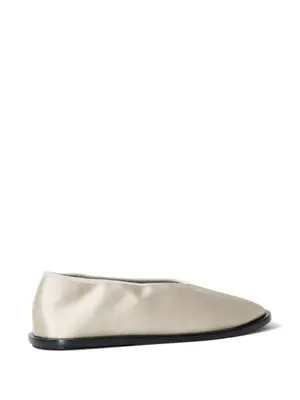 Proenza Schouler Square-toe Leather Mules