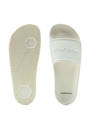 Woolrich Embossed Logo Flip Flops