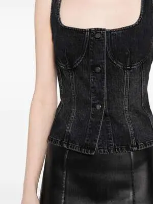 JNBY Corset Denim Top