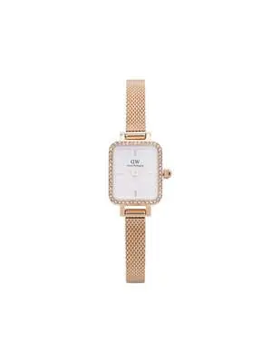 DANIEL WELLINGTON Quadro Mini Lumine 18mm - White