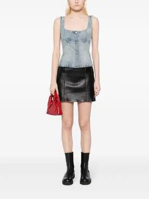 JNBY Corset Denim Top