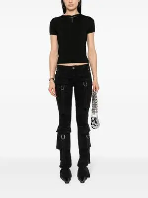 Y/project Logo-appliqué T-shirt - Black