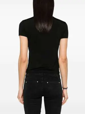 Y/project Logo-appliqué T-shirt - Black