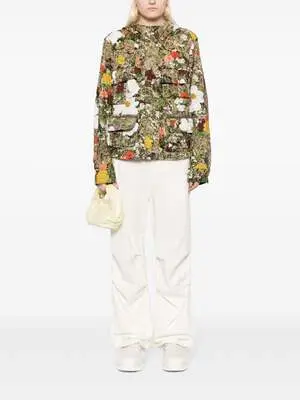 JNBY Floral-print Hooded Jacket