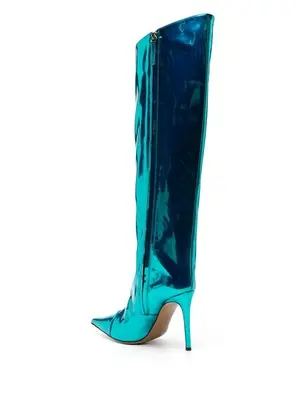 Alexandre Vauthier Knee-high Boots - Blue